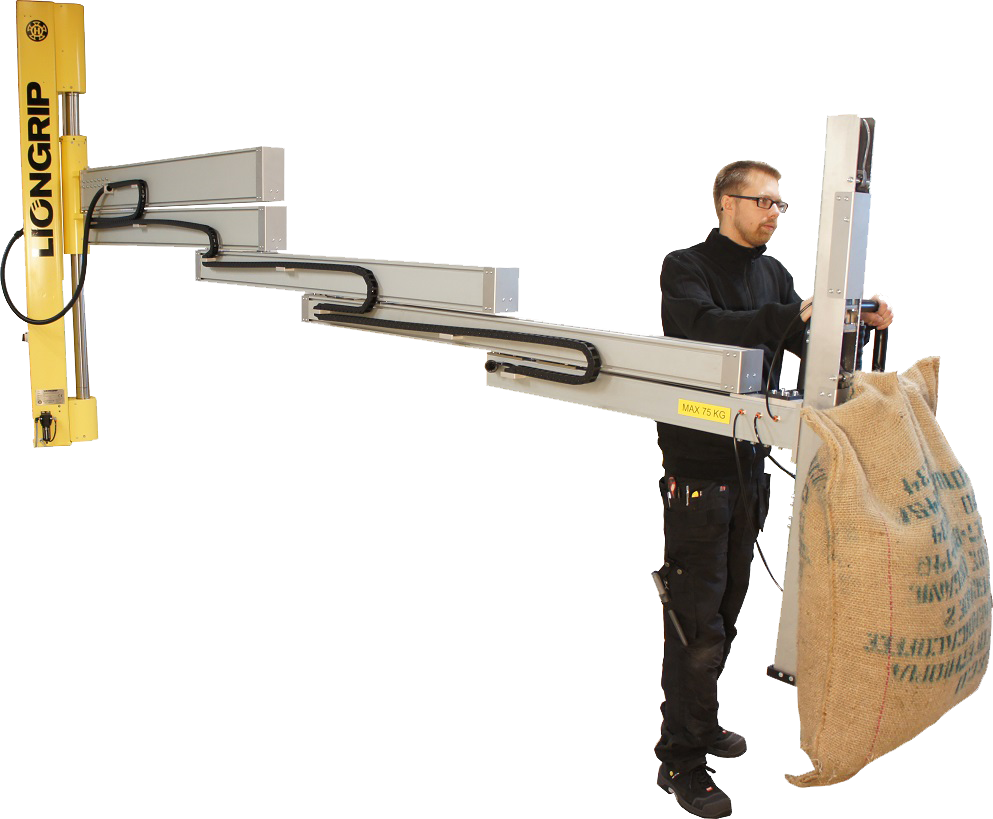 Smart lyftanordning för industri - Liongrip® | Hofpartner
